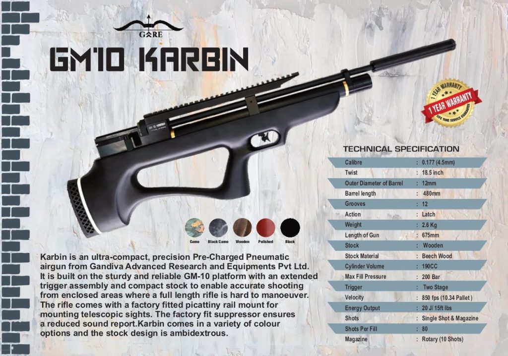 GM-10 karbin Wooden - Erode Rifles